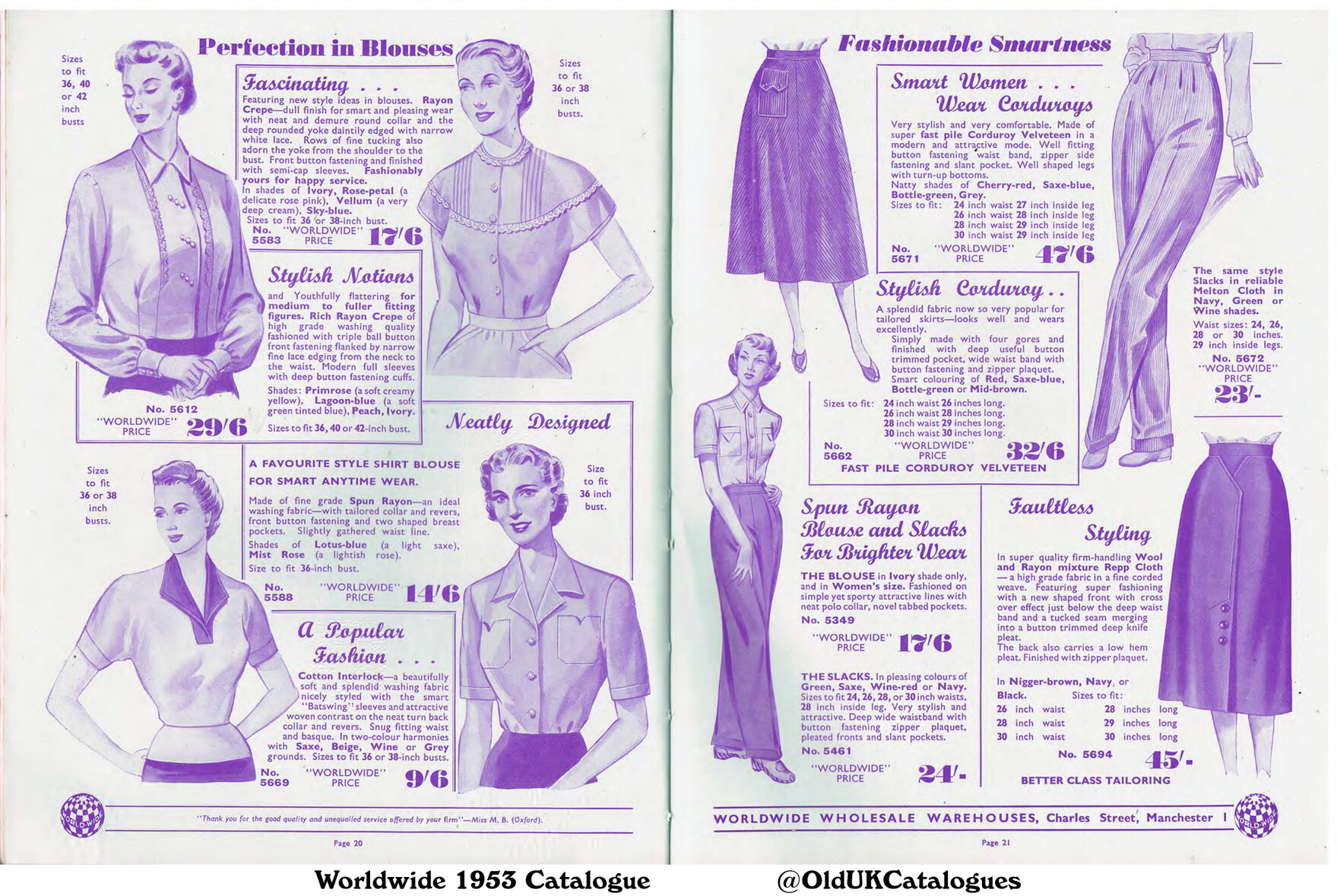 Vintage UK Catalogue Pages (@OldUKCatalogues@masto.ai) - Mastodon