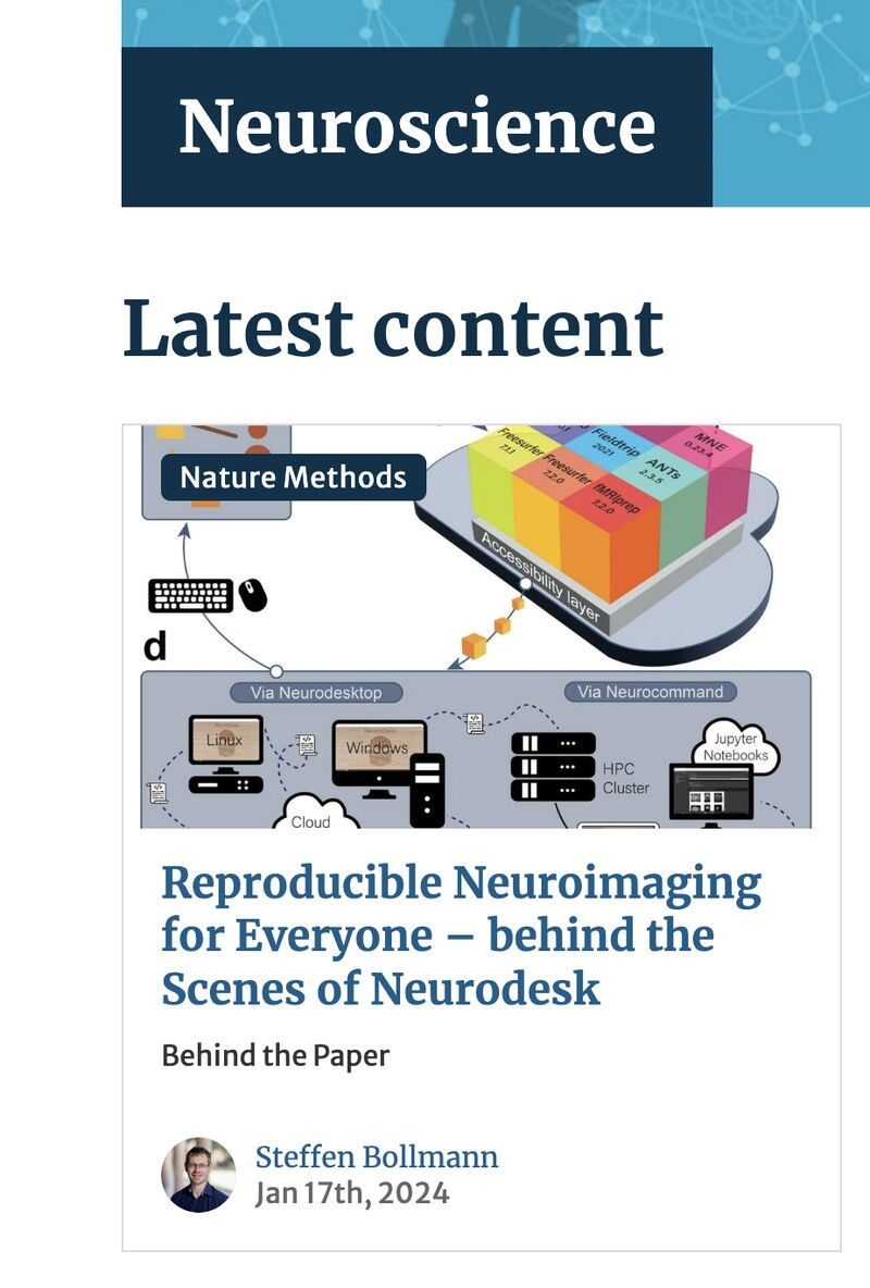 Neurodesk (@NeuroDesk@masto.ai) - Mastodon