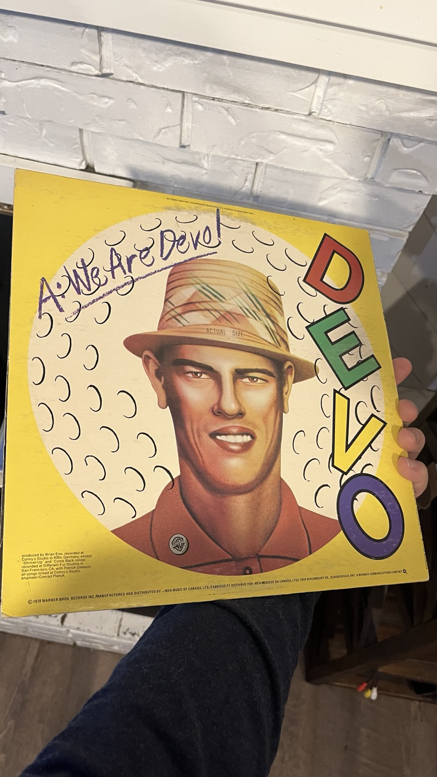 The Vinyl Ape 🦍: "DEVO Q: Are We Not Men? A: We Are Devo! 1978 Cana ...